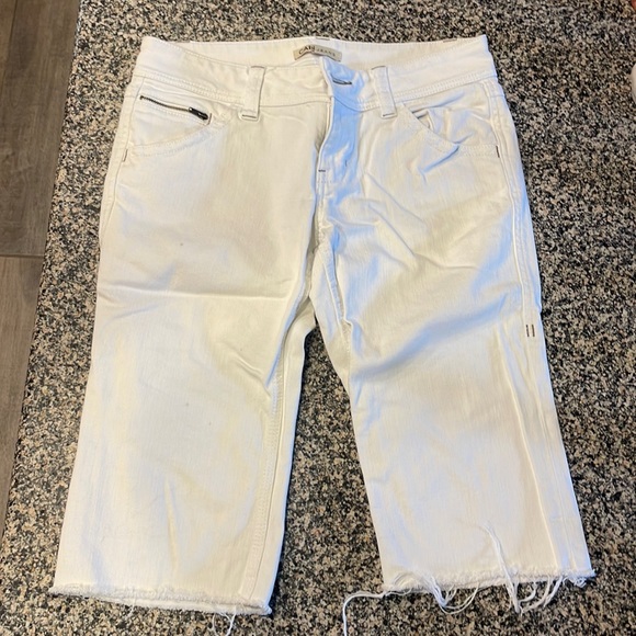 CAbi | Jeans | Cabi White Cutoff Jeans | Poshmark